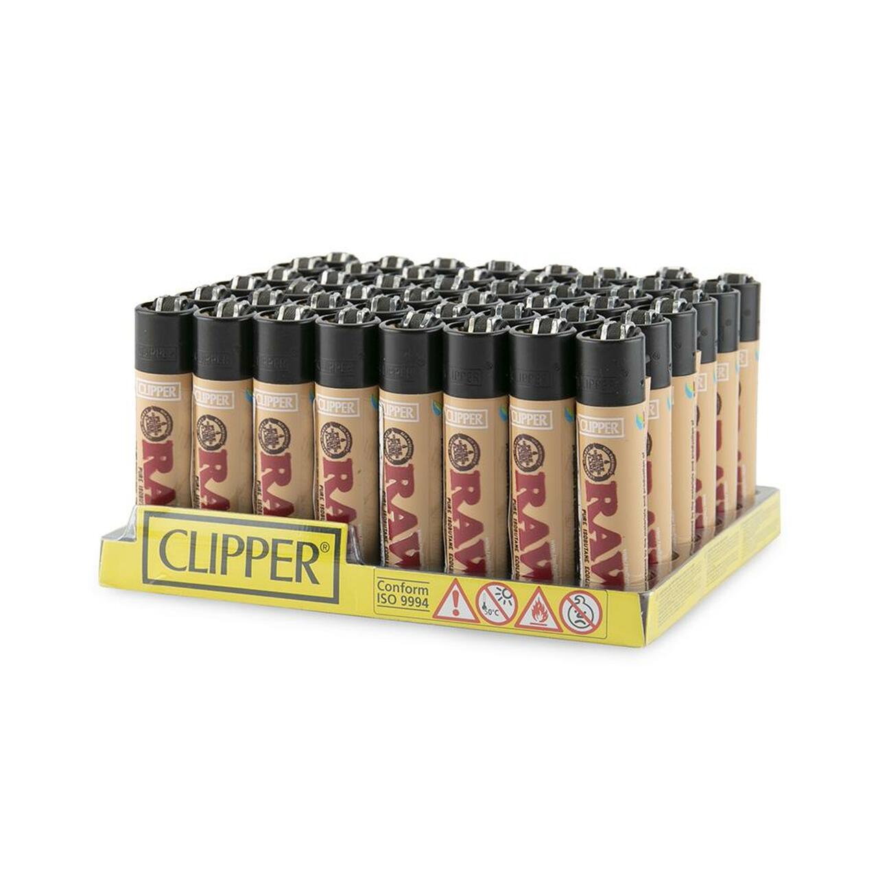 RAW® - Clipper Lighter - Eco 48 Display – Gotham Distribution